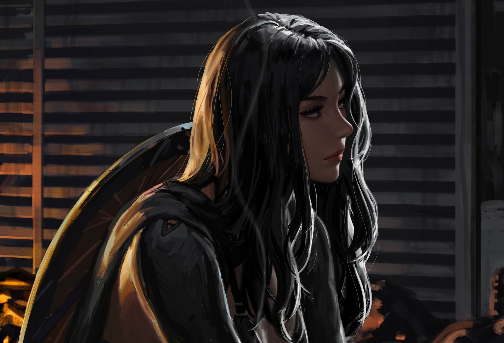 HD Anime Girl Wallpaper by GUWEIZ