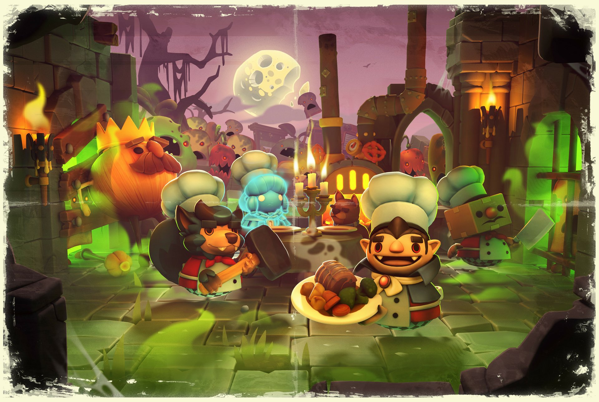 Download Video Game Overcooked 2 4k Ultra HD Wallpaper by luke viljoen
