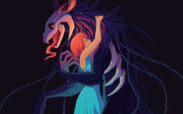 The Ancient Magus' Bride 4K Ultra HD Wallpaper by noerulb