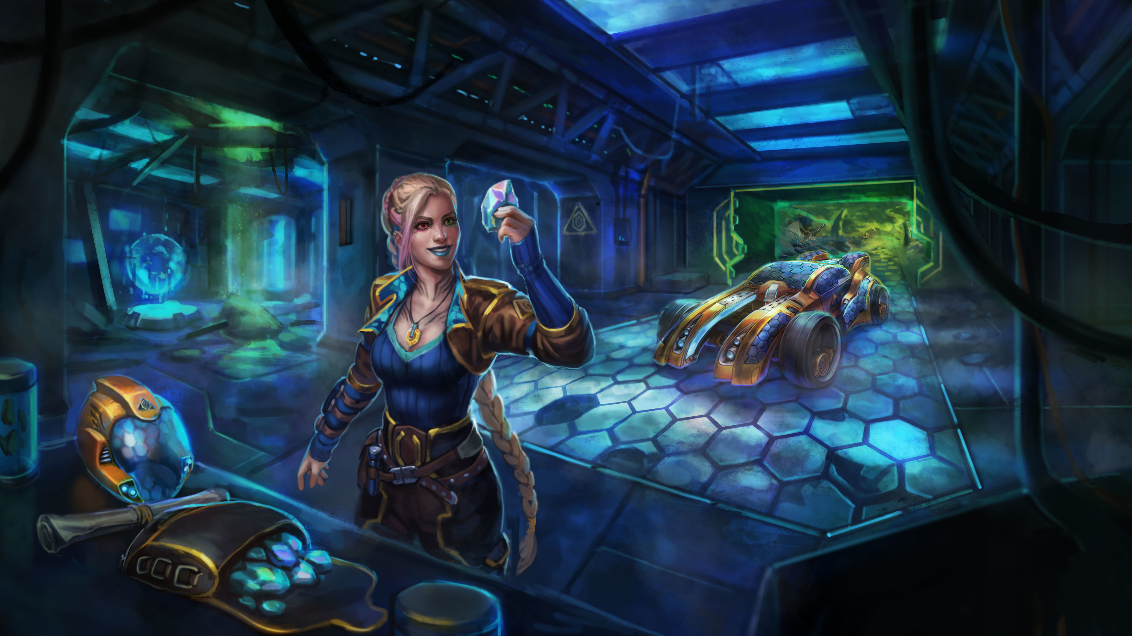 Download Video Game Heavy Metal Machines 4k Ultra HD Wallpaper