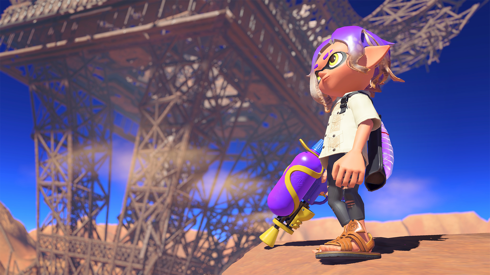 Download Video Game Splatoon 3 4k Ultra HD Wallpaper