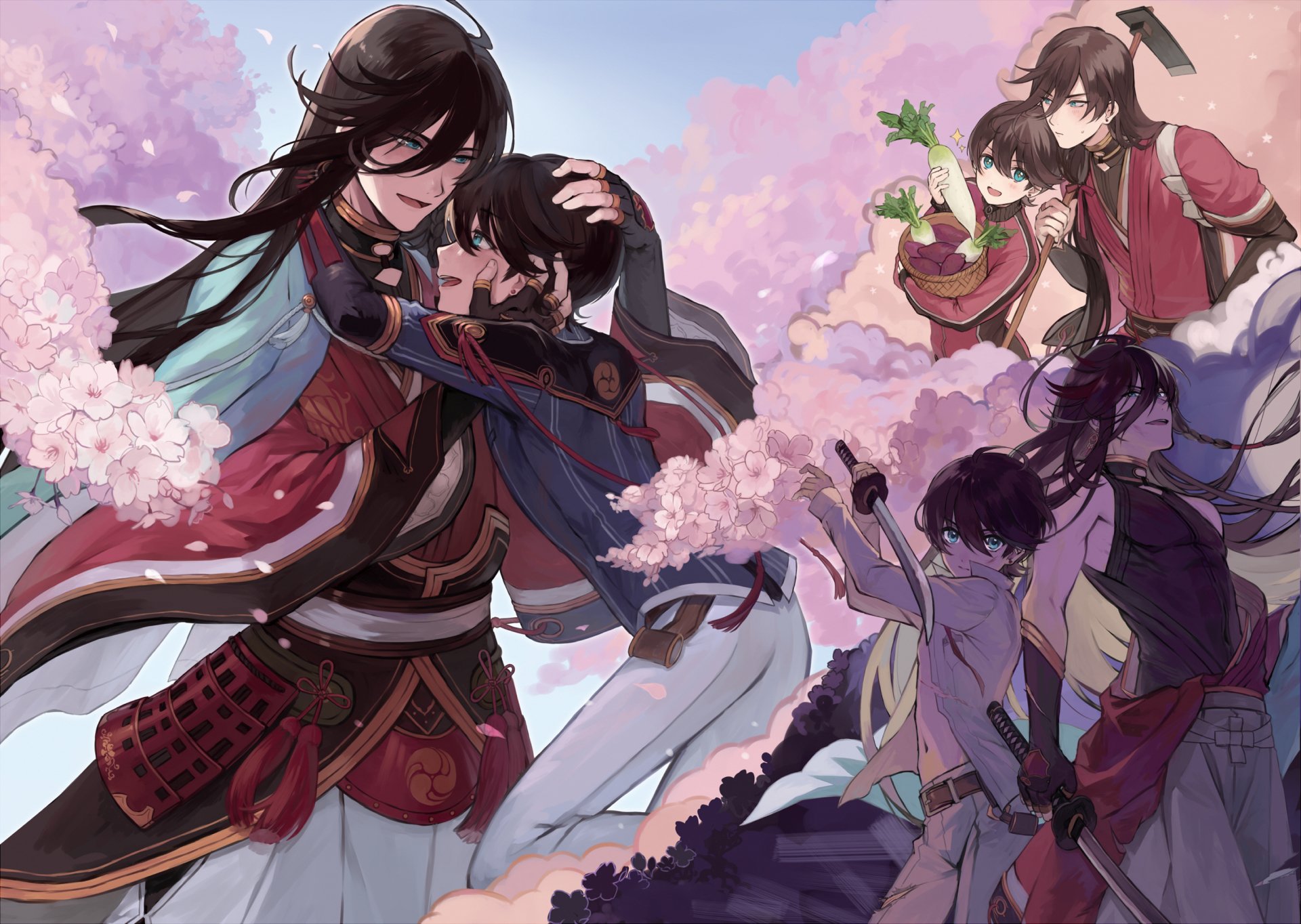 Anime Touken Ranbu HD Wallpaper