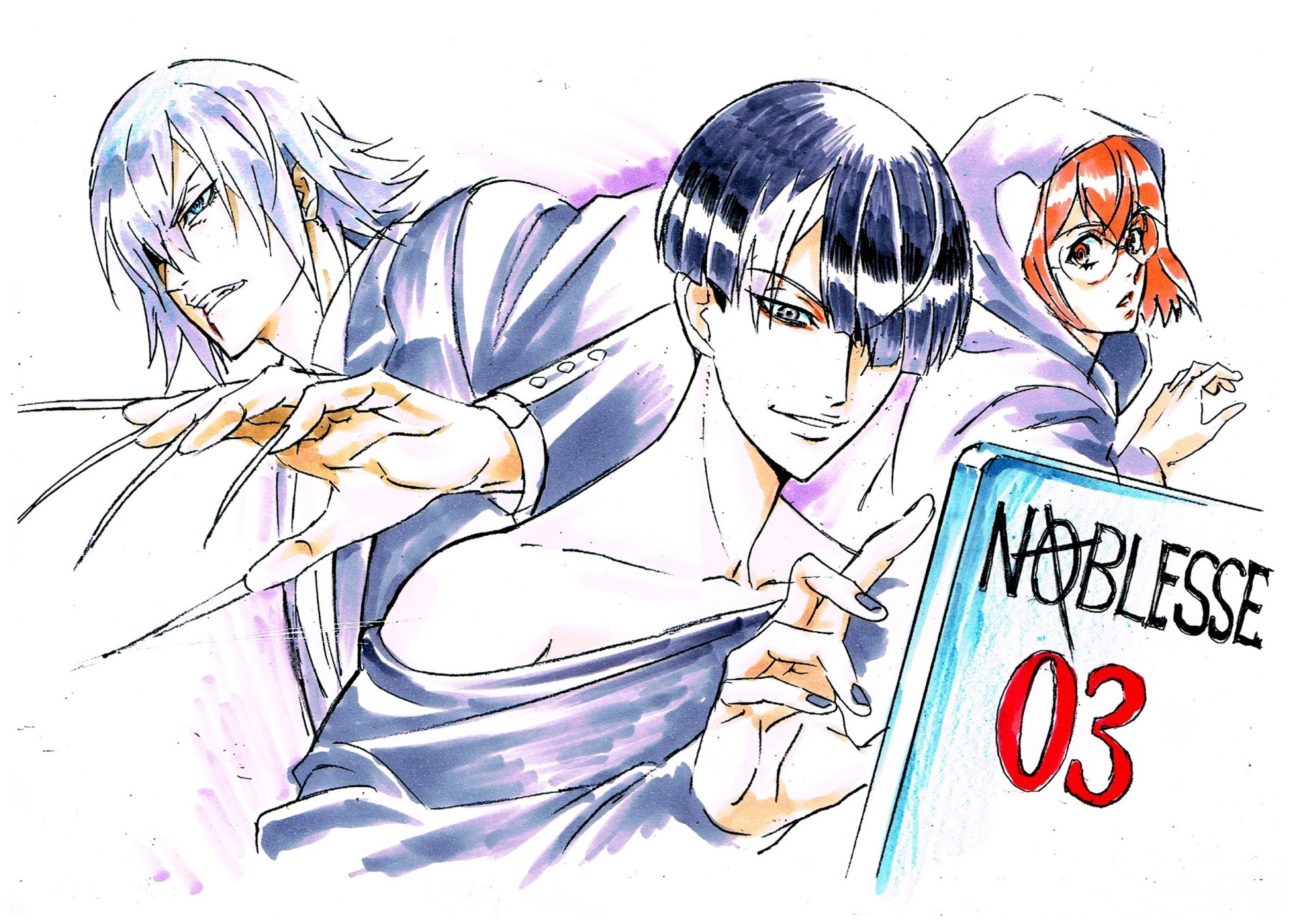 Download Woo Ik-han Tao (Noblesse) Han Shinwoo Anime Noblesse HD Wallpaper