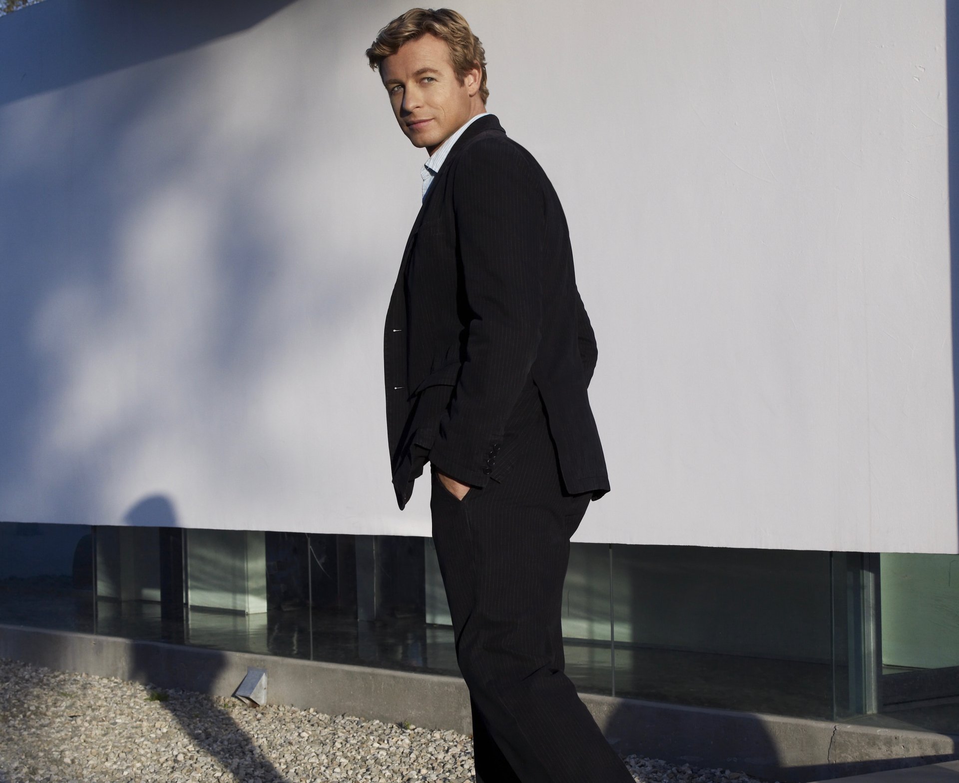 Download Simon Baker Patrick Jane TV Show The Mentalist HD Wallpaper