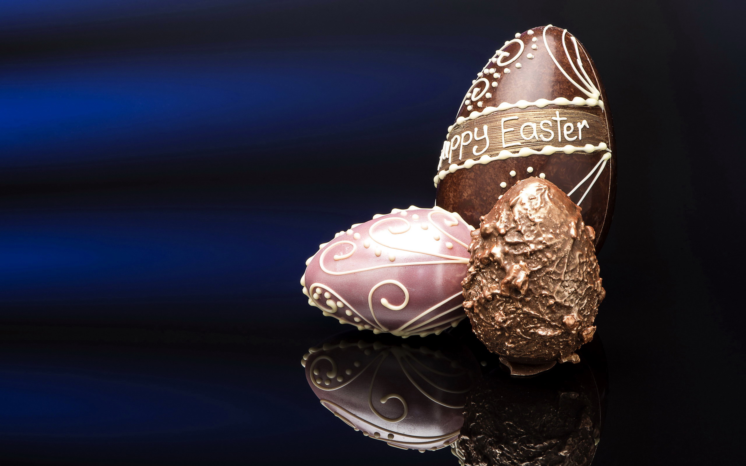 Happy Easter Chocolate Eggs