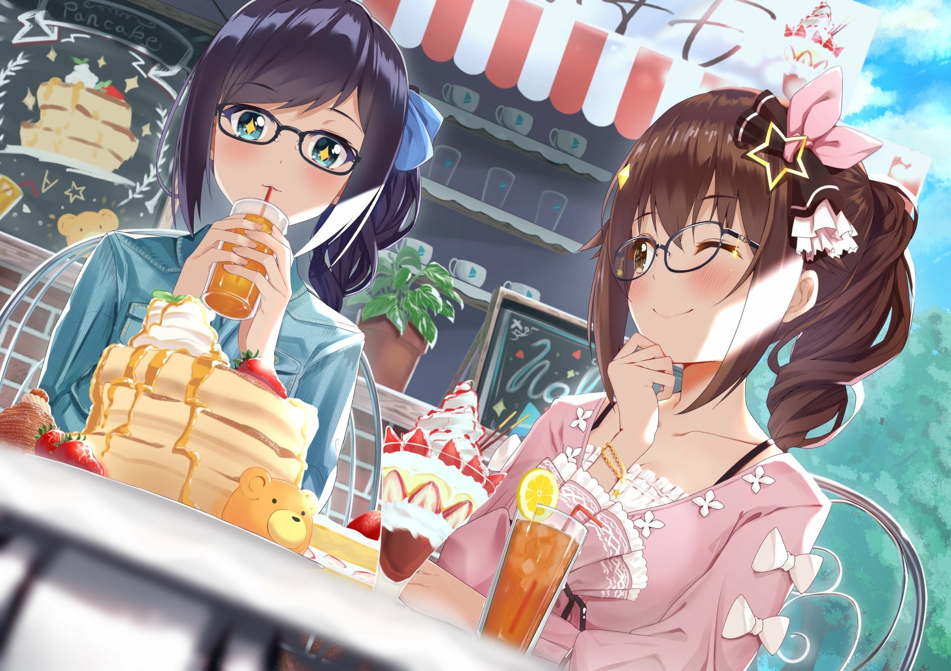 Hololive Moments in 4K: Sora & Yuujin A by BORUMETE