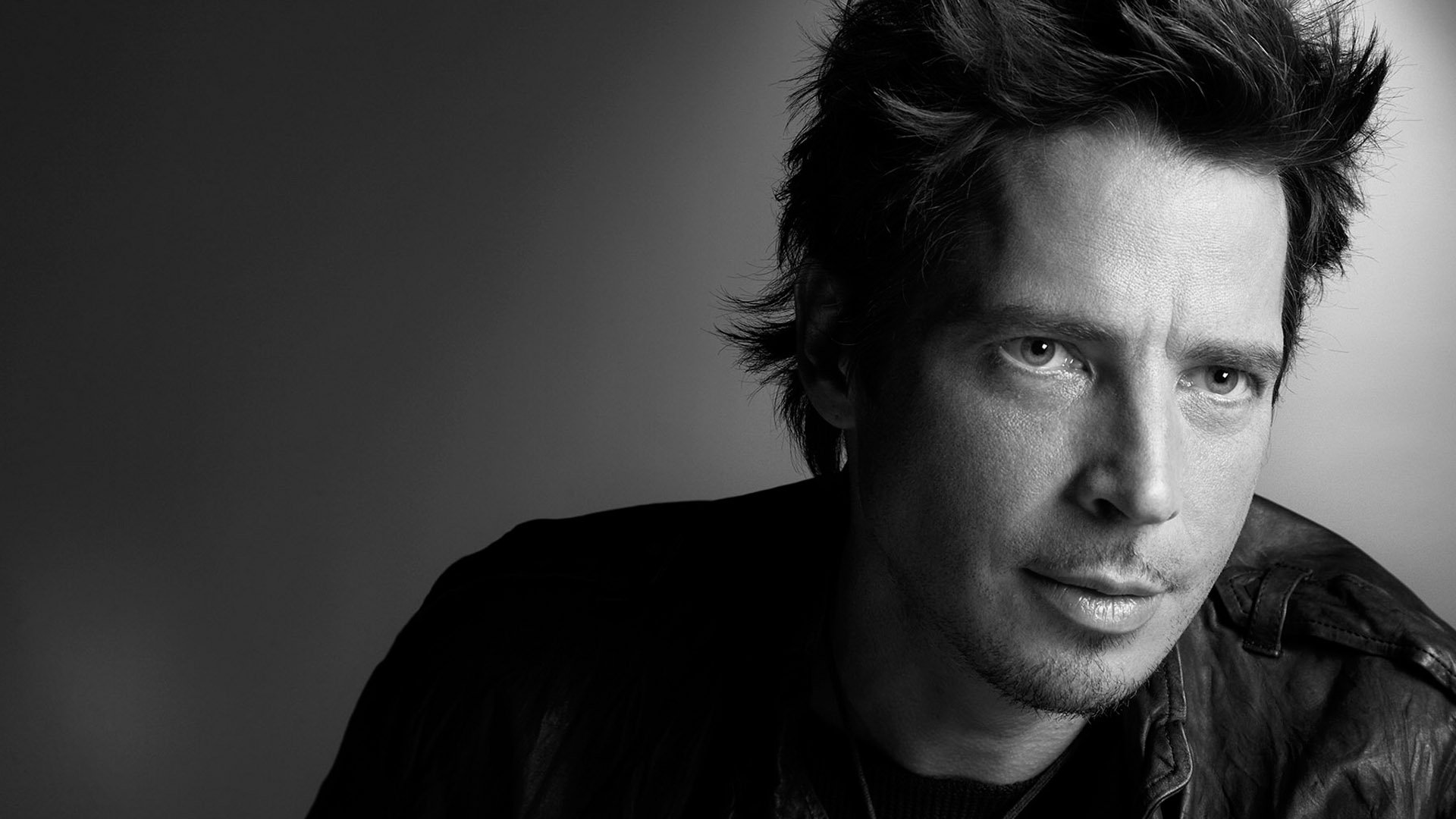 Monochrome Rock Legend Portrait HD Wallpaper