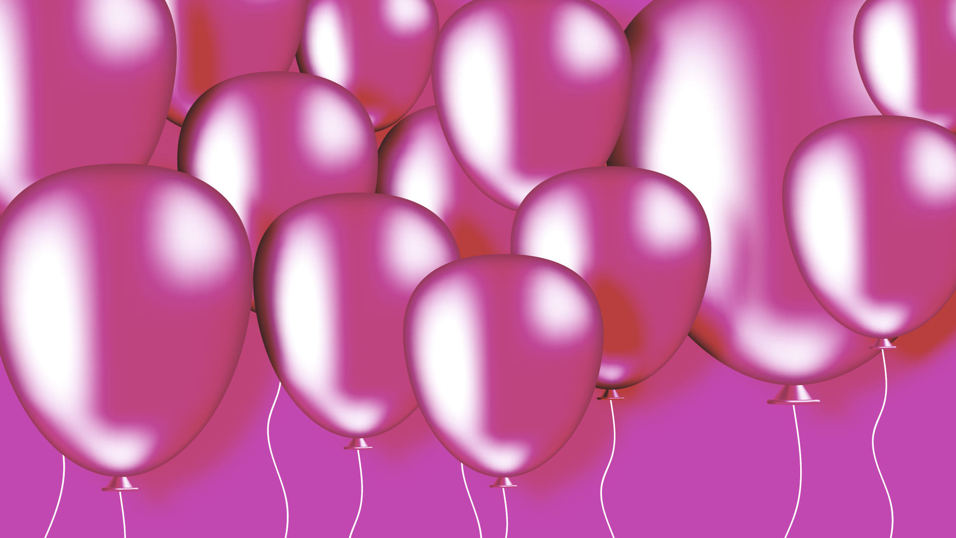 crowded balloons by Paper