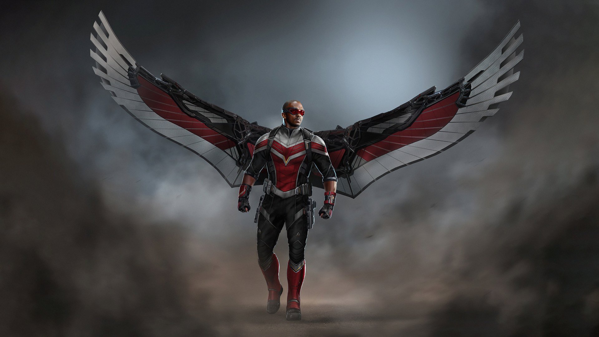 Download Wings Sam Wilson Anthony Mackie Falcon (Marvel Comics) TV Show ...