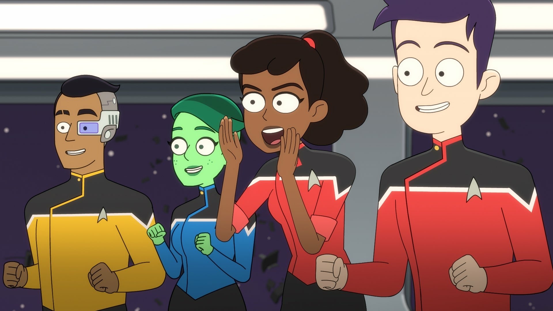 Download Sam Rutherford D'Vana Tendi Brad Boimler Beckett Mariner Star ...