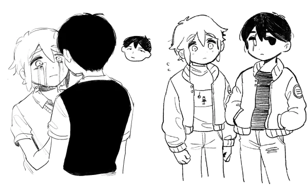 Download Basil (Omori) Sunny (Omori) Video Game OMORI HD Wallpaper by ...