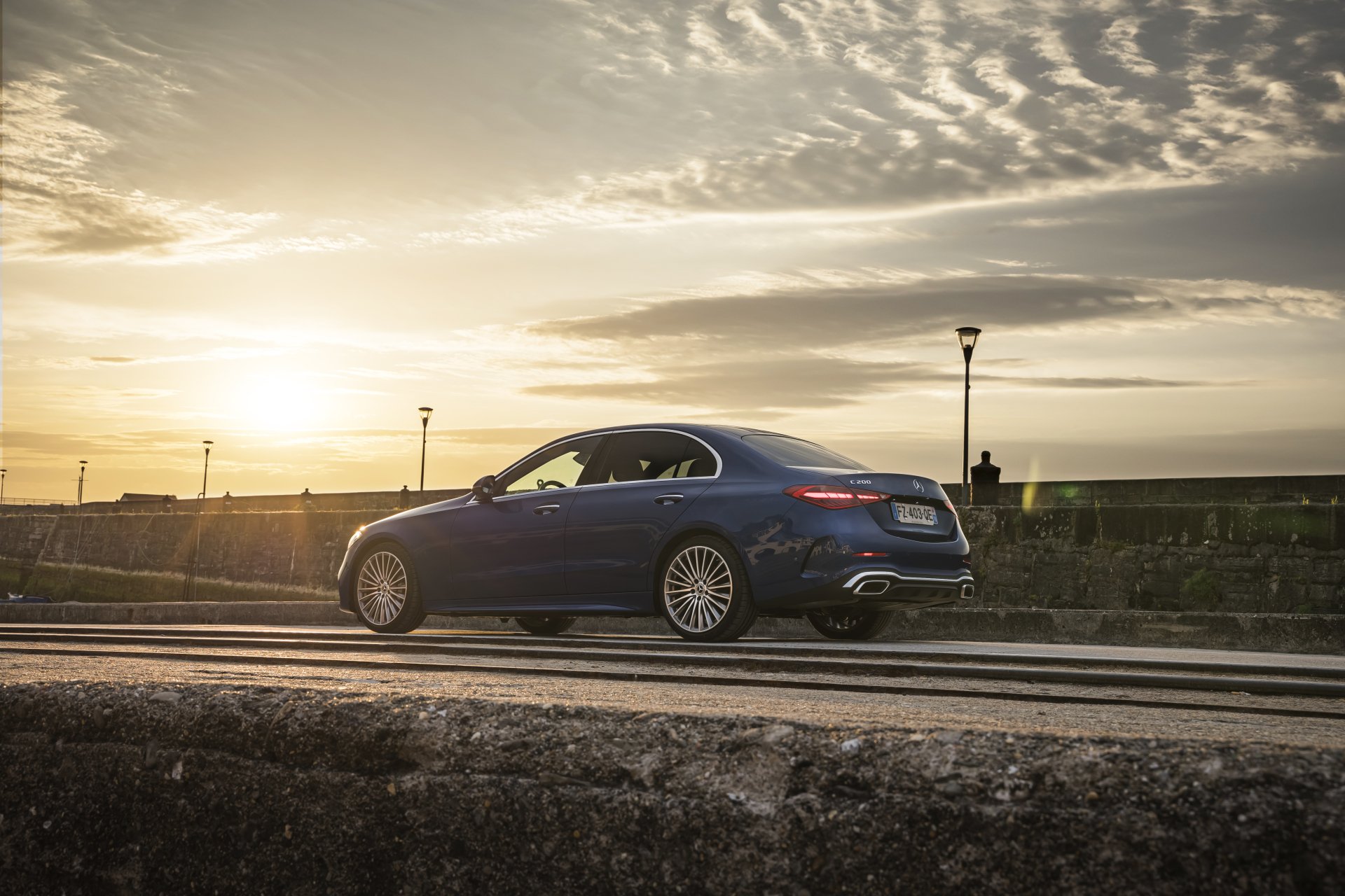 Download Mercedes-Benz Vehicle Mercedes-Benz C-Class 4k Ultra HD Wallpaper