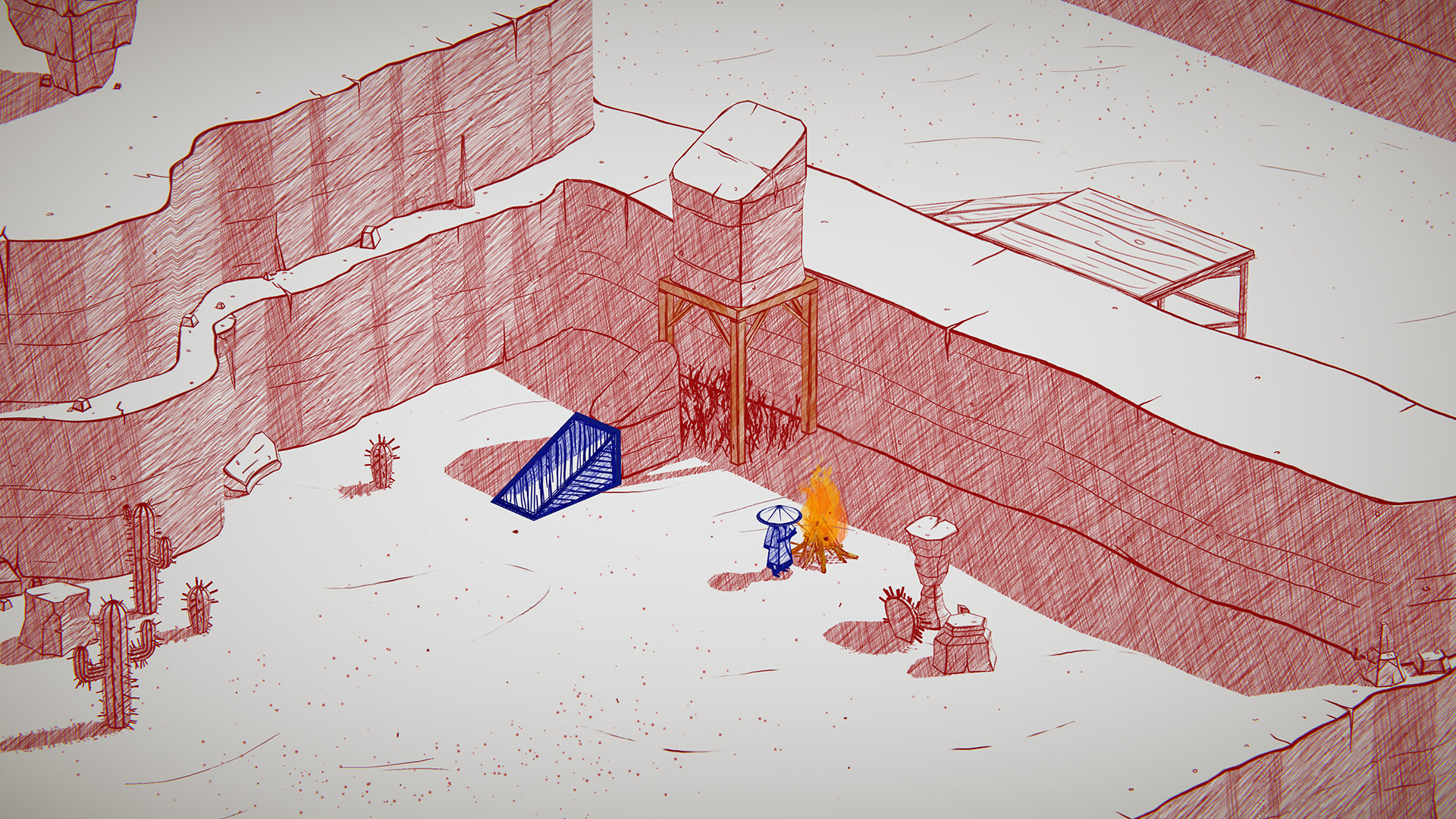 Video Game Inked : A Tale of Love 4k Ultra HD Wallpaper