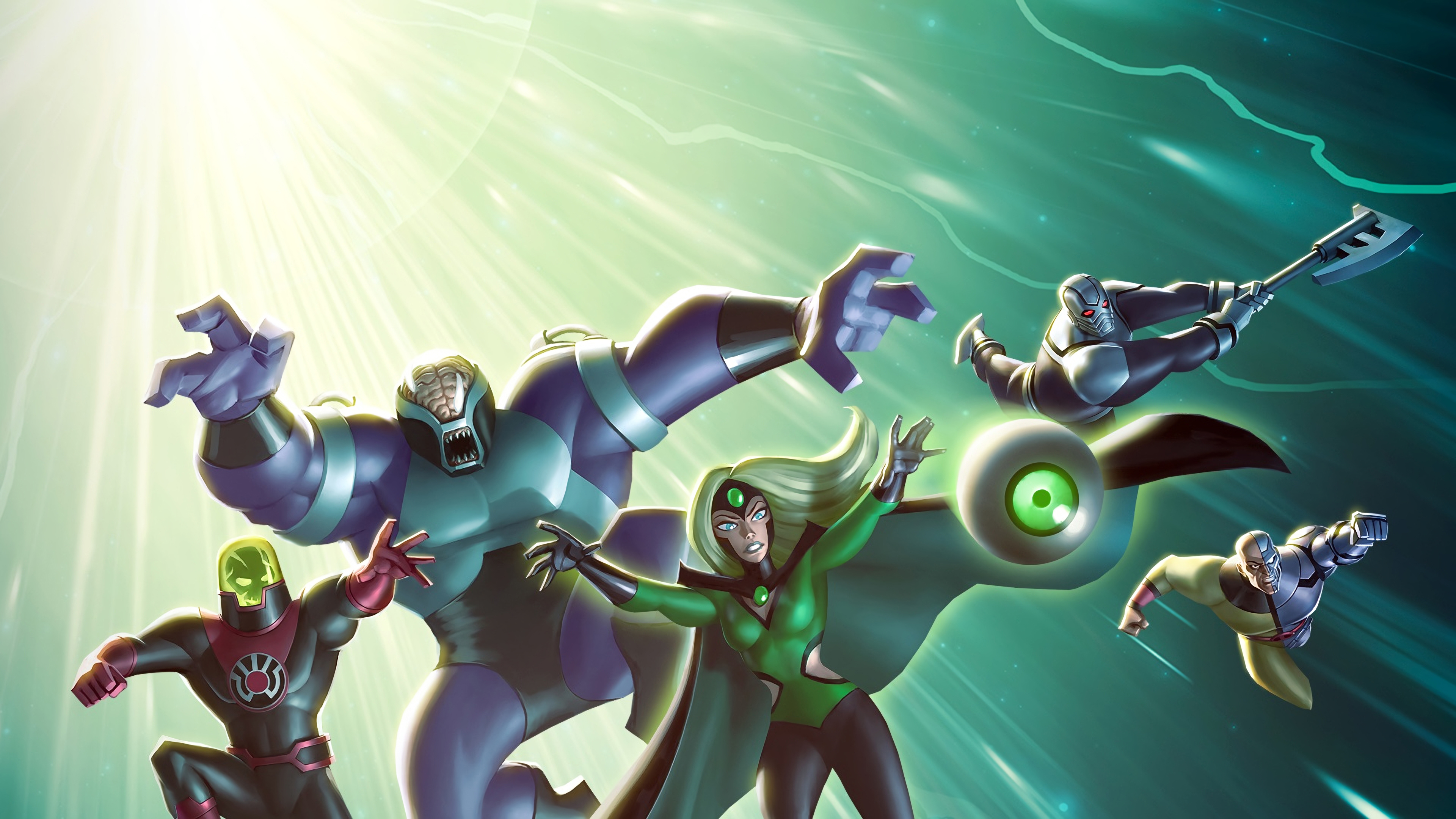 Justice League Vs. The Fatal Five HD Wallpaper | Background Image ...