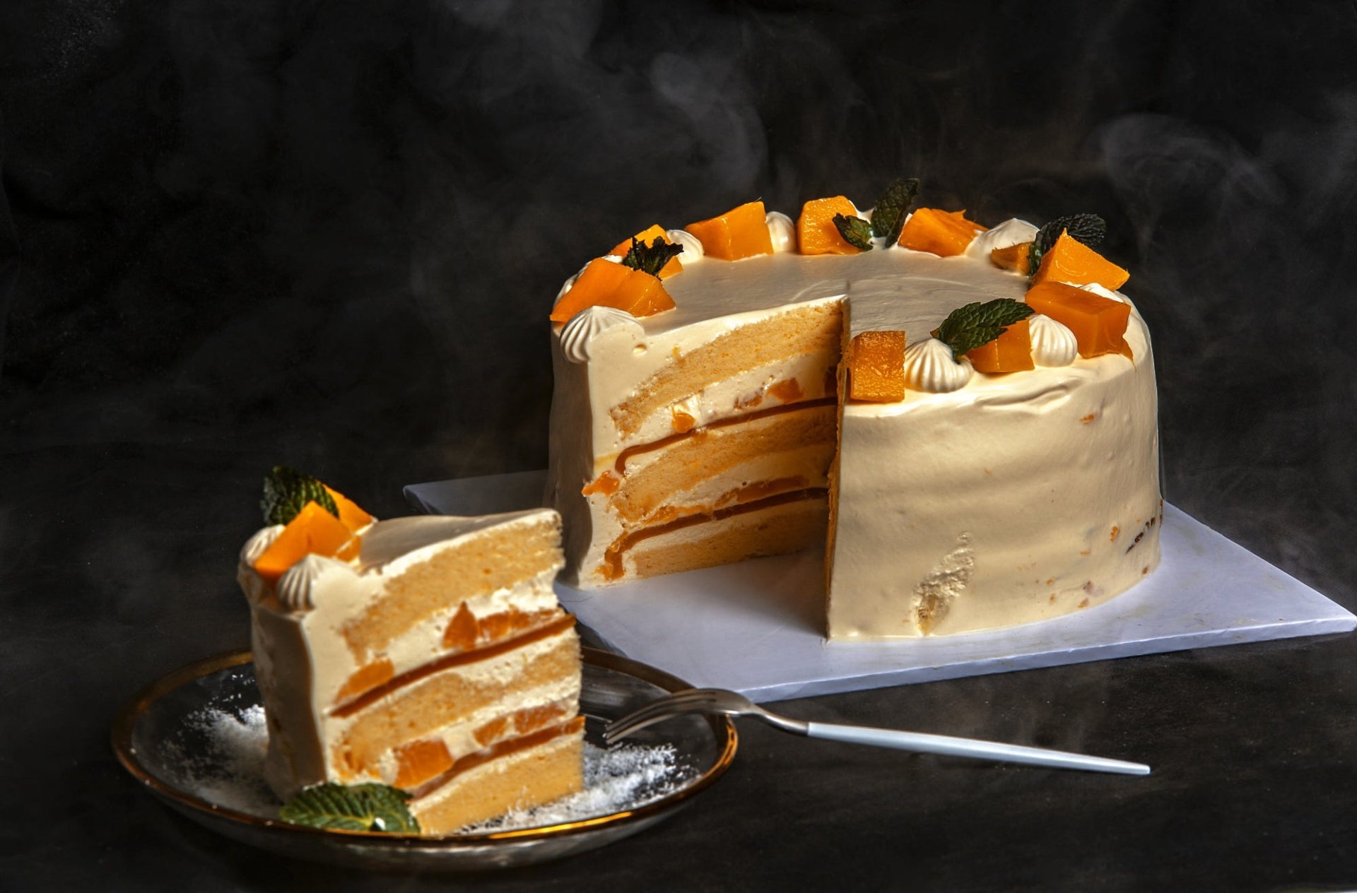 Download Pastry Desert Food Cake HD Wallpaper