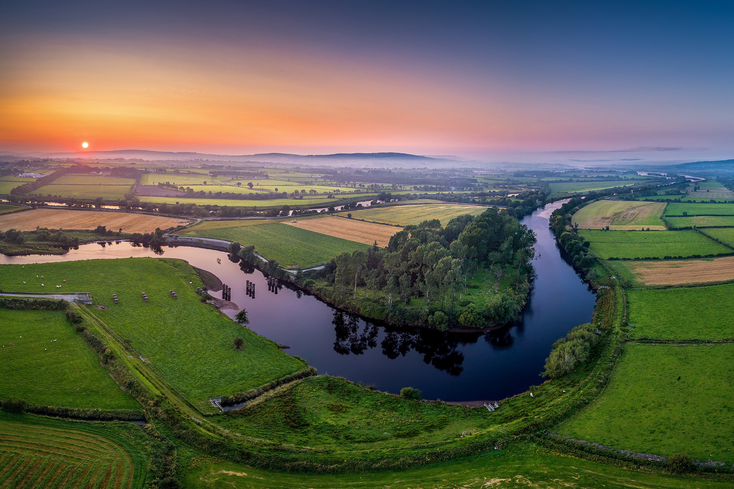 Download Ireland River Nature Landscape HD Wallpaper