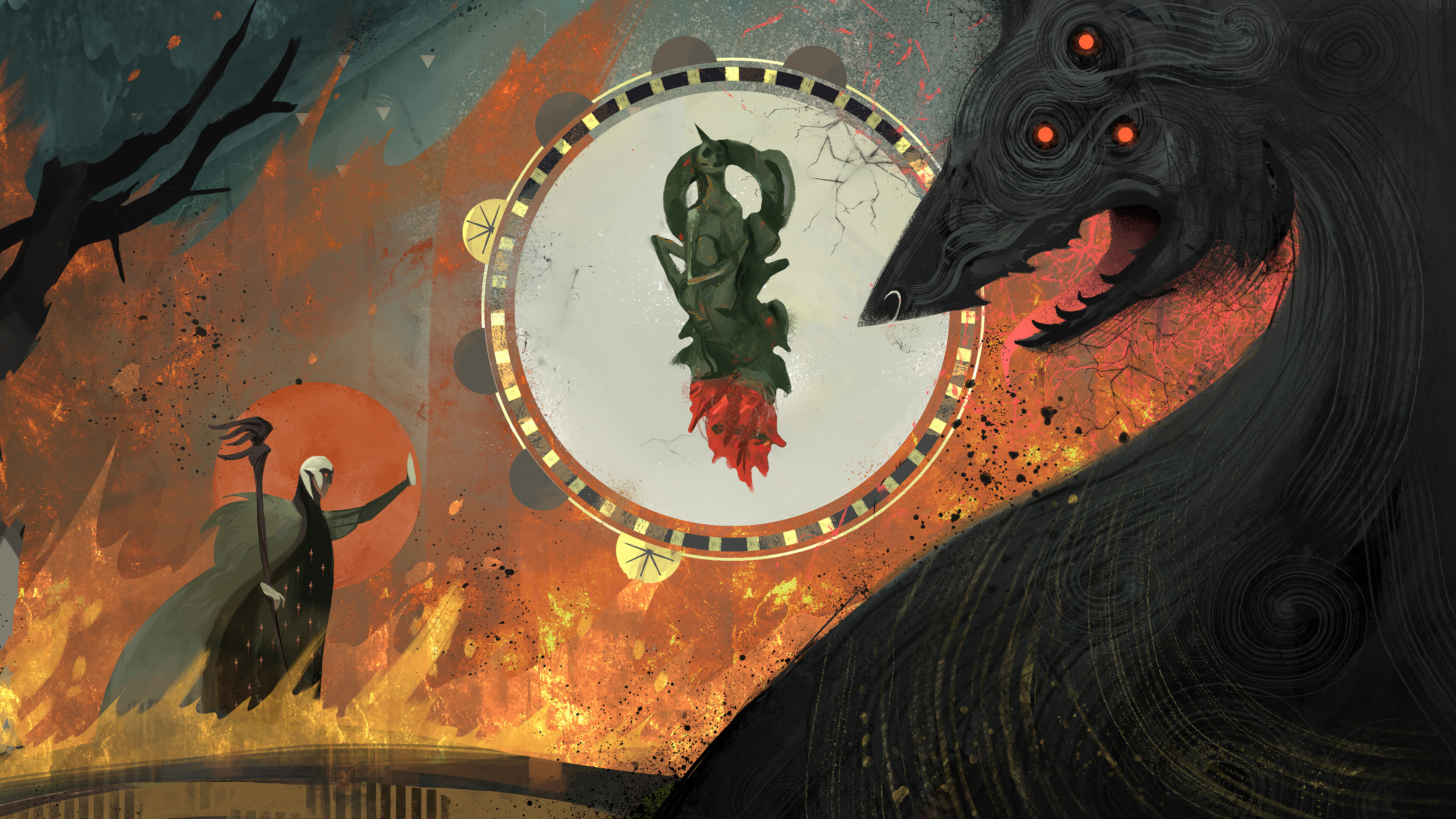 Wallpaper Solas Dragon Age Profile For Roamer Of The Beyond Dread