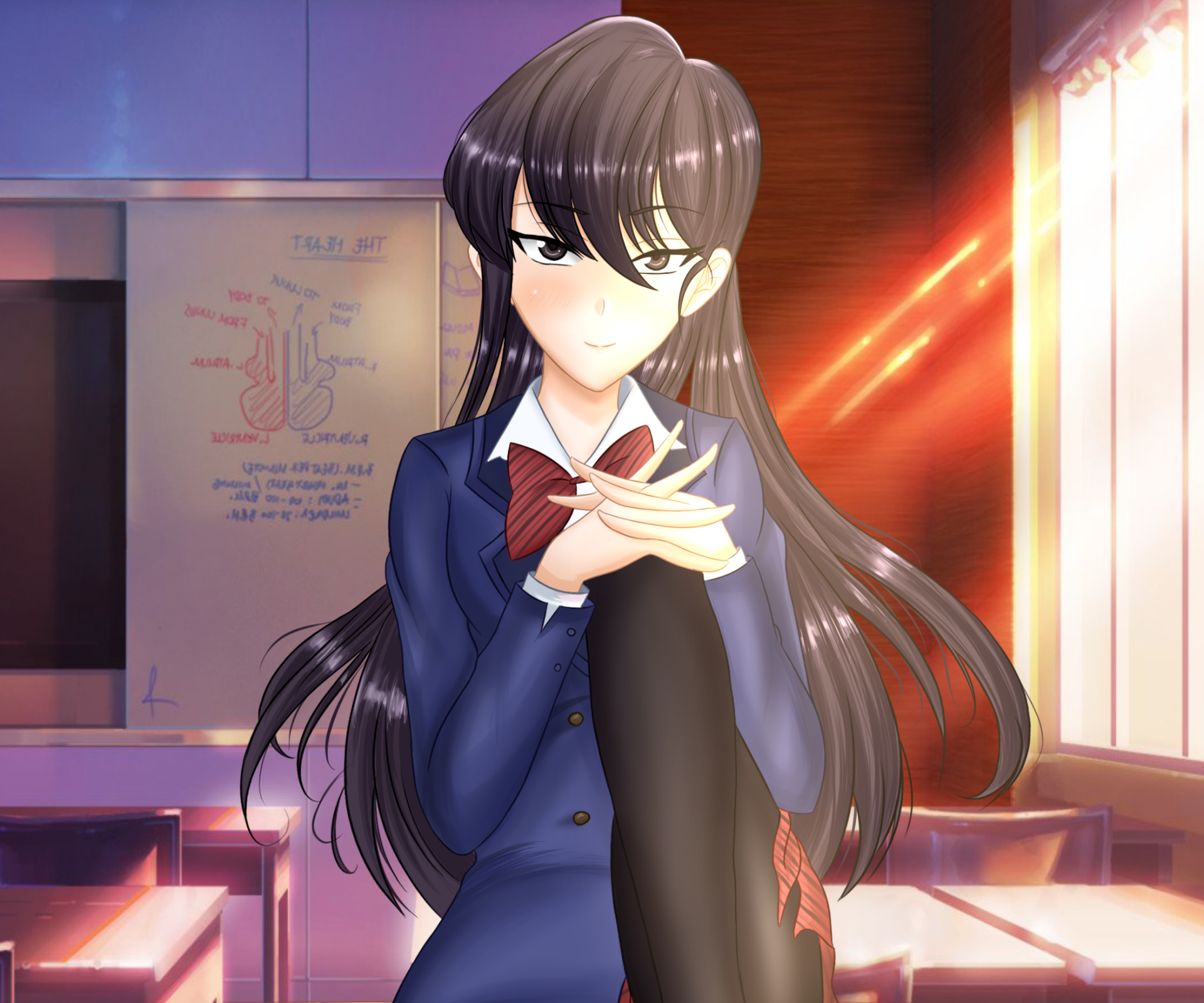 Download Komi Shouko Anime Komi Can't Communicate HD Wallpaper ...