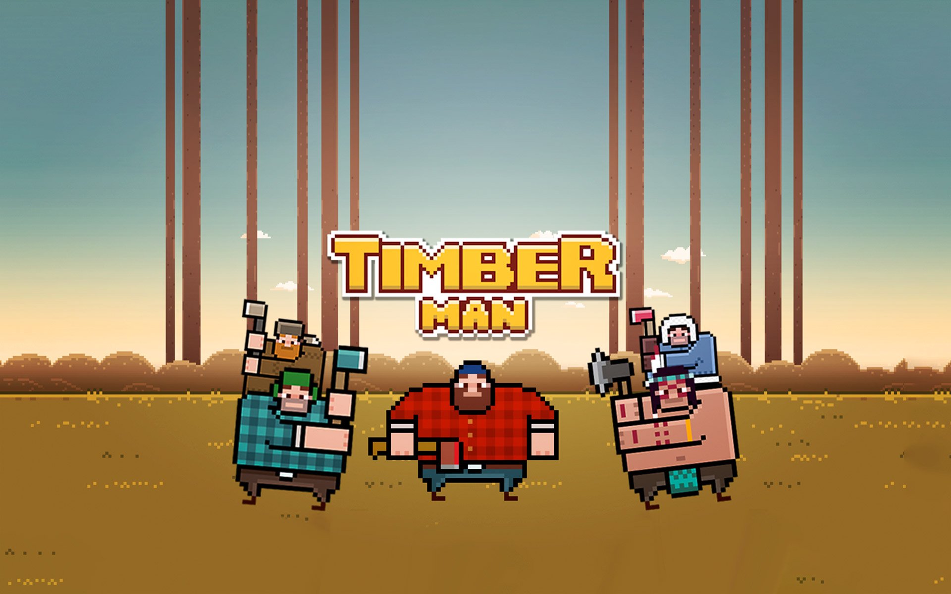 Download Video Game Timberman HD Wallpaper