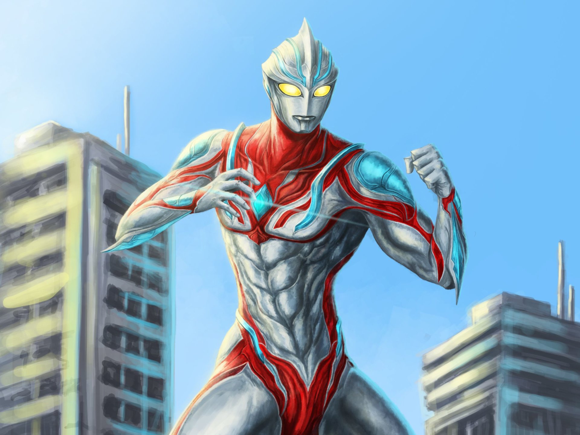 Download TV Show Ultraman Tiga HD Wallpaper