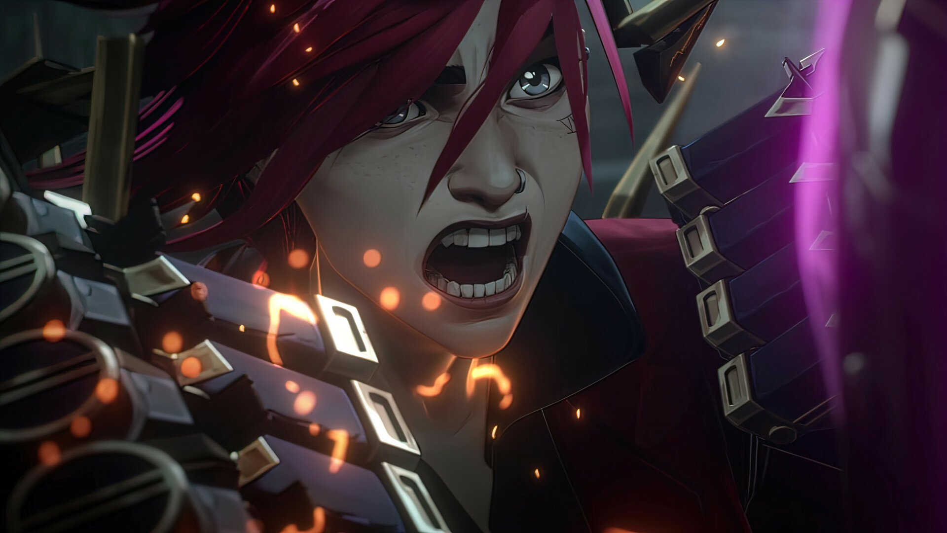 VI from Arcane - Stunning HD Wallpaper