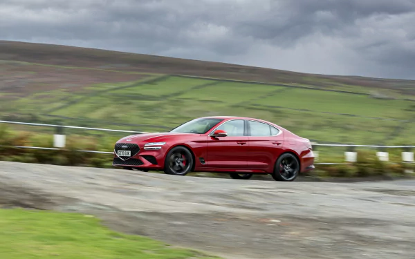 Download Vehicle Genesis G70 4k Ultra HD Wallpaper