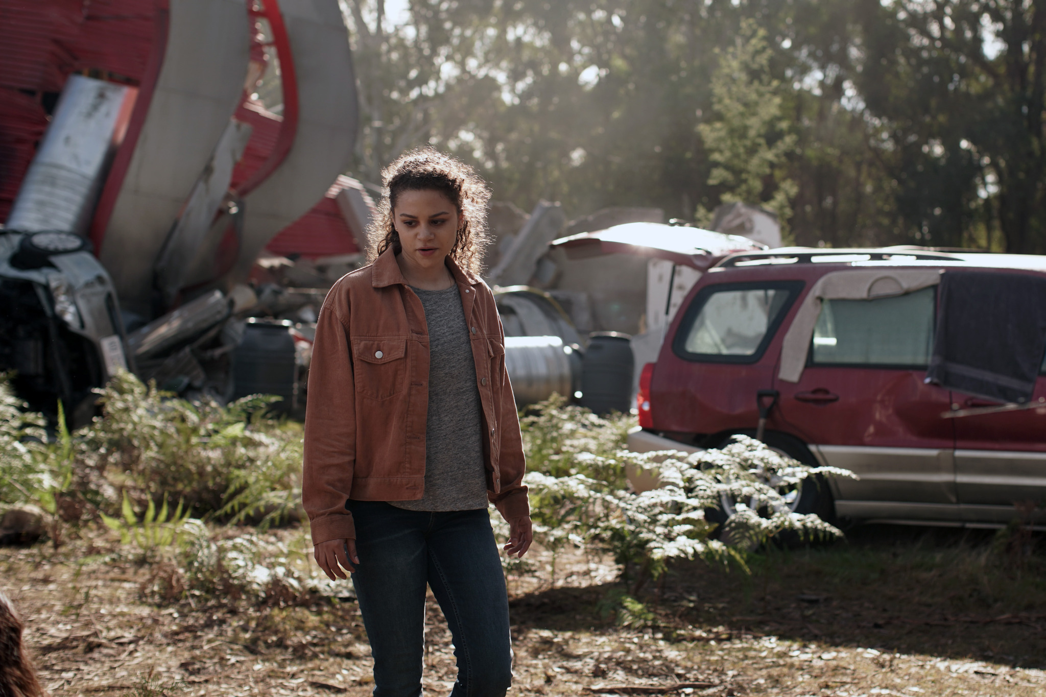 Download Lily Santiago TV Show La Brea HD Wallpaper