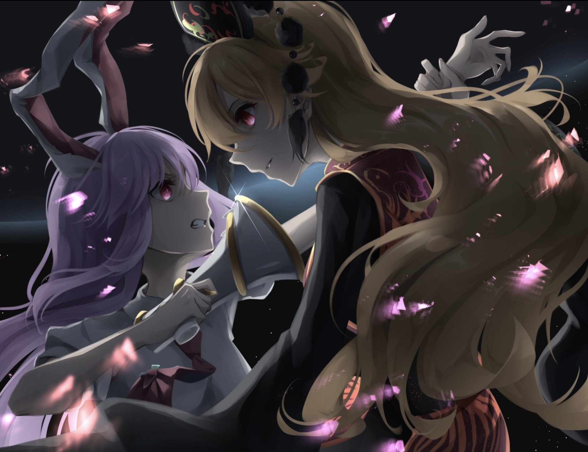 Download Junko (Touhou) Reisen Udongein Inaba Anime Touhou HD Wallpaper