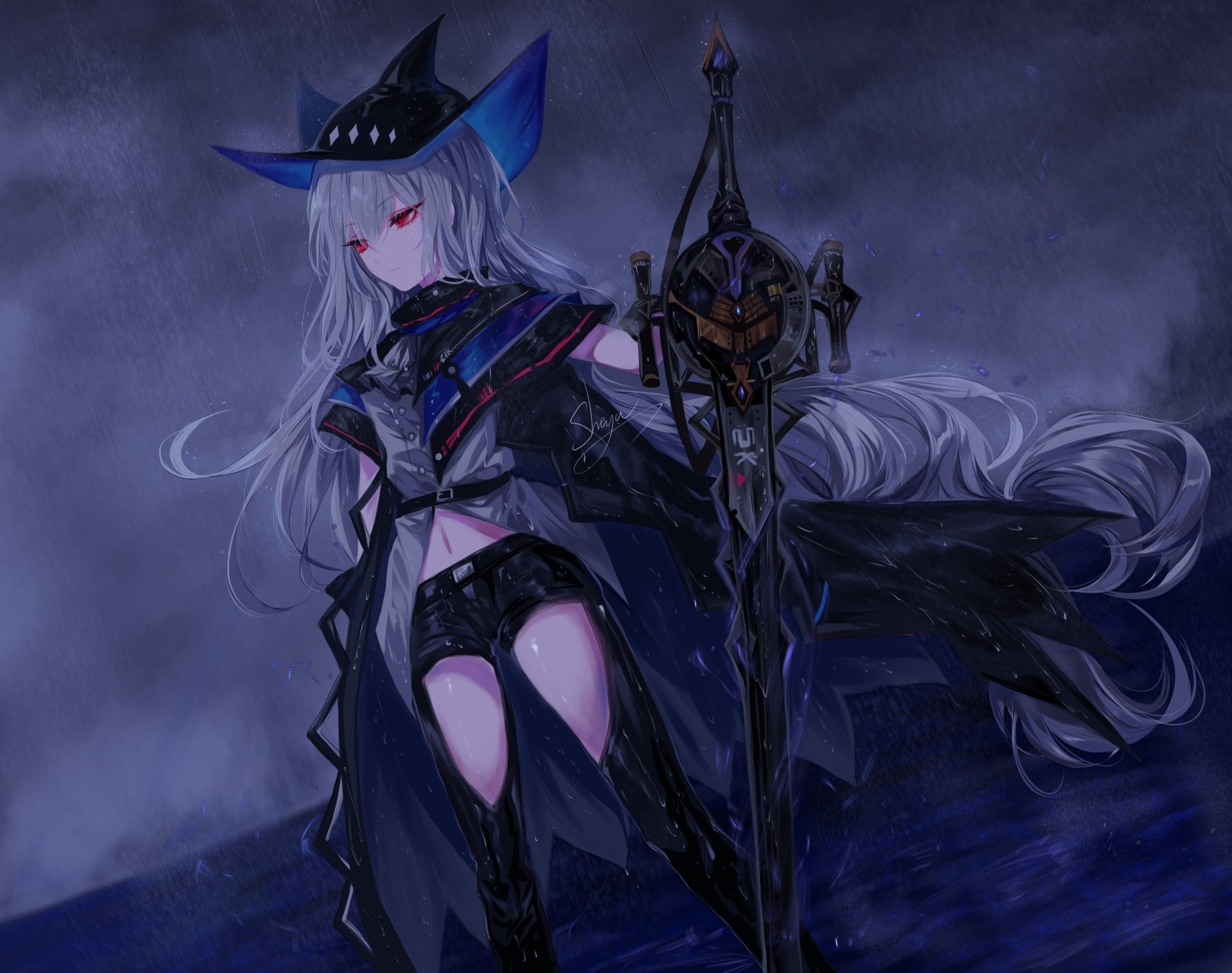 Download Skadi (Arknights) Video Game Arknights HD Wallpaper ...