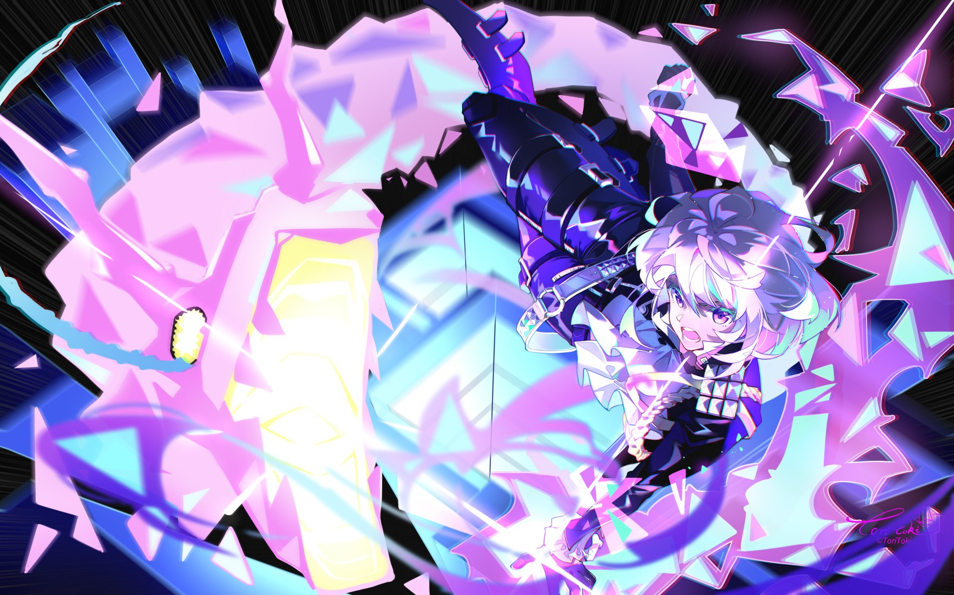 Download Lio Fotia Anime Promare HD Wallpaper