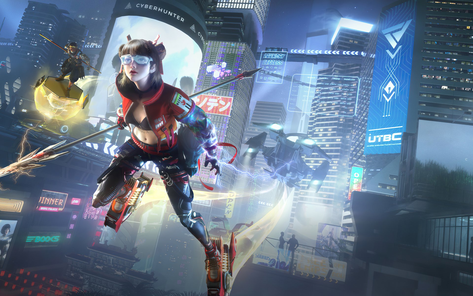 Download Video Game Cyber Hunter HD Wallpaper by CHEN YANG