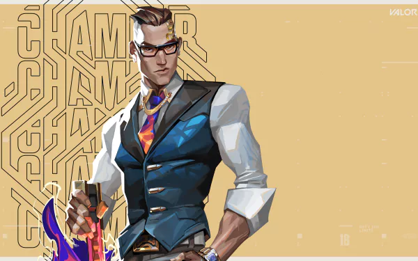 Chamber Valorant HD Wallpaper – Ultimate Video Game Artwork by ExCharny