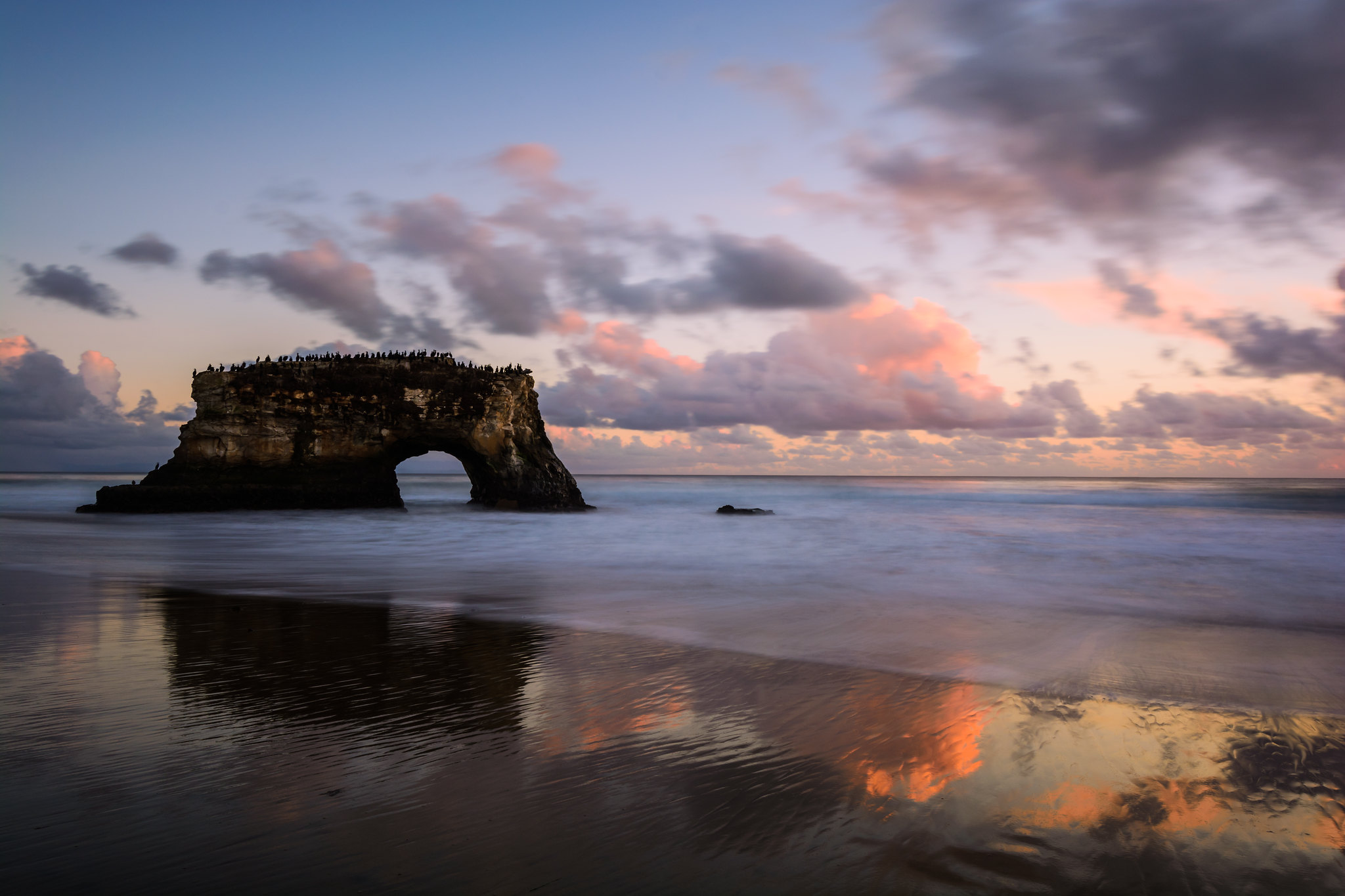 Download Horizon Arch Nature Beach HD Wallpaper by George Labaria