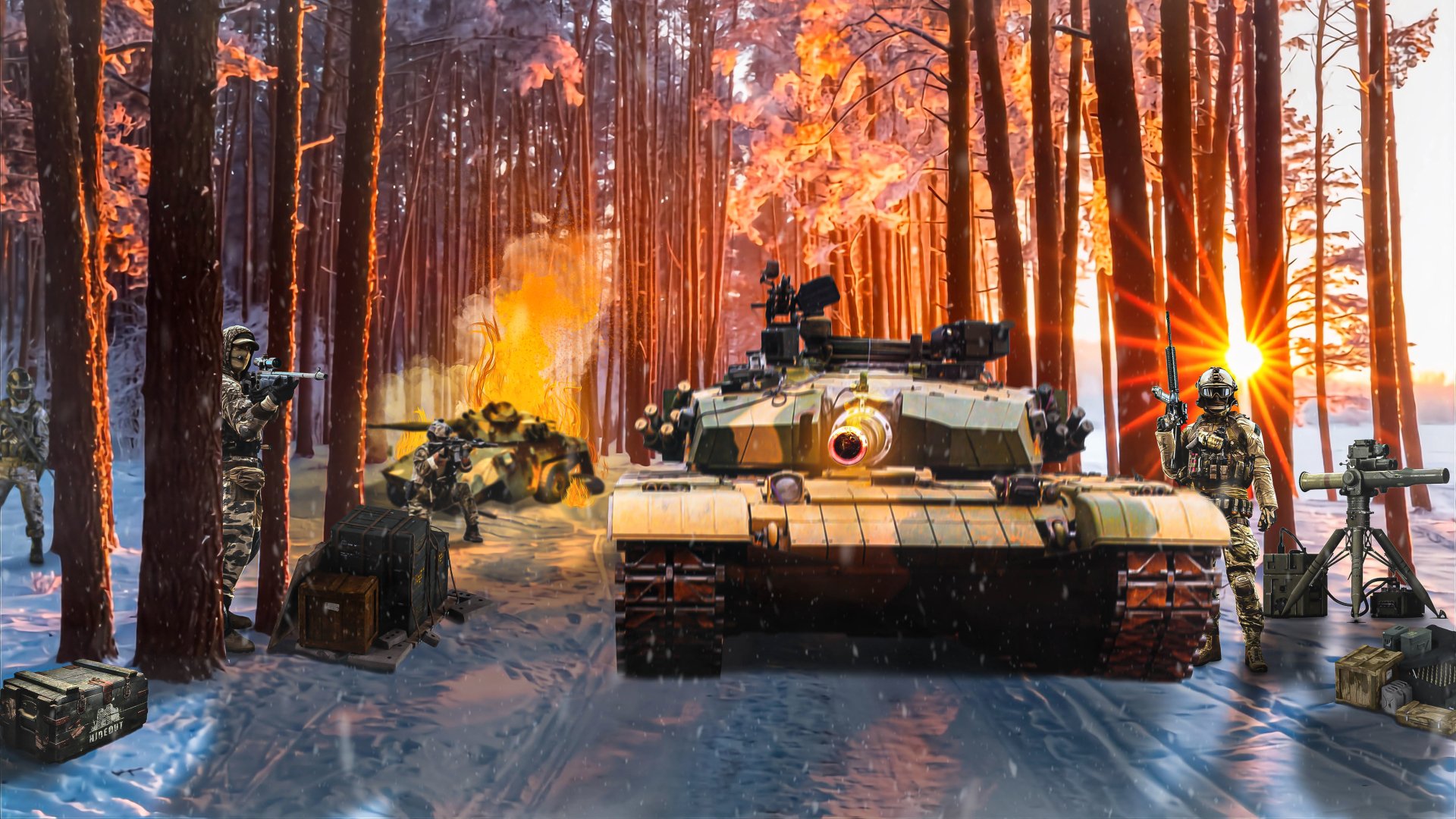 Download Video Game Tank Military 4k Ultra HD Wallpaper by cosmo