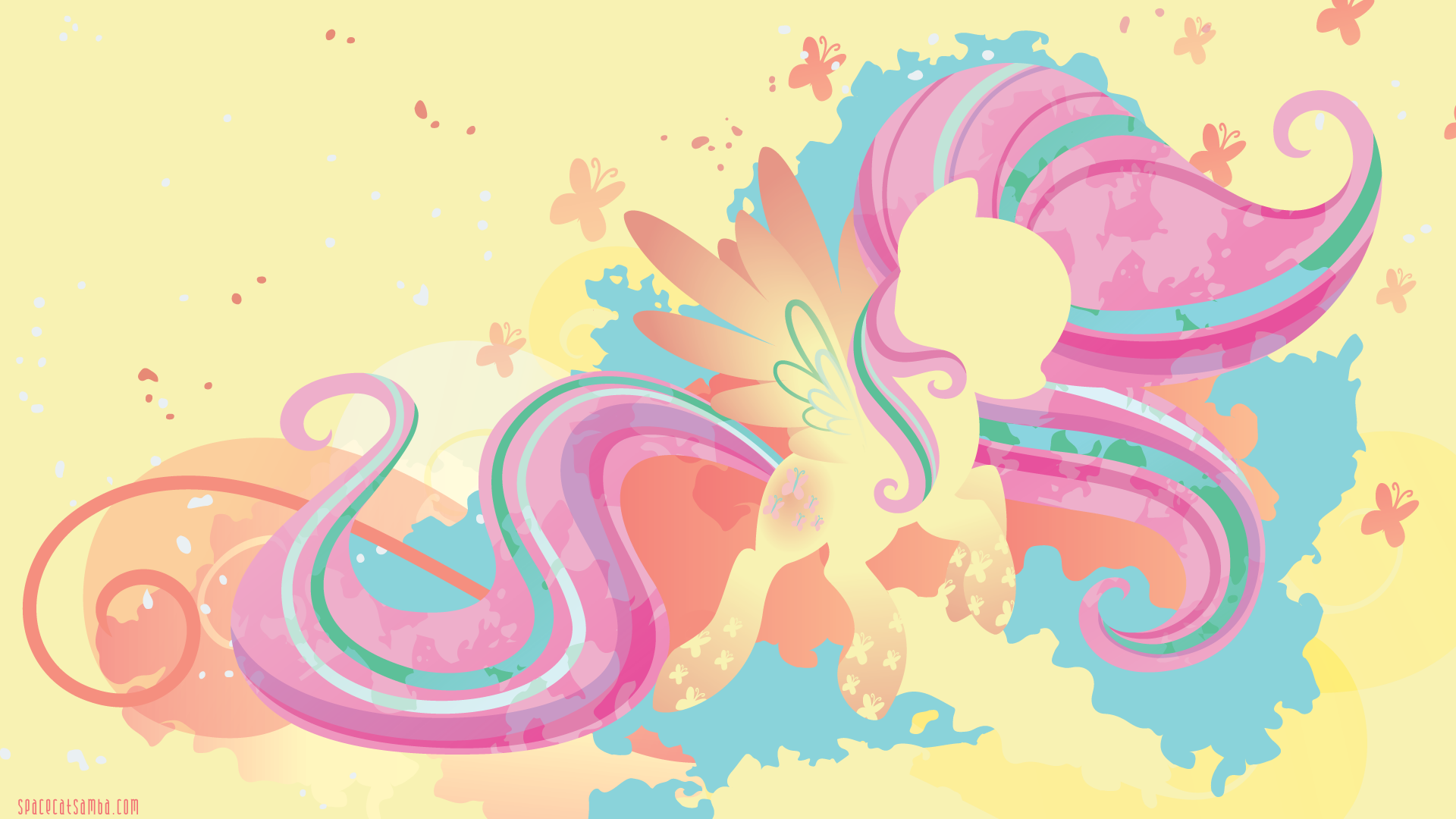 Download Minimalist Fluttershy (My Little Pony) TV Show My Little Pony ...