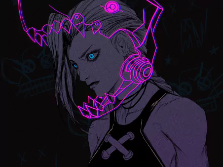 Jinx (League Of Legends) - Desktop Wallpapers, Phone Wallpaper, PFP ...