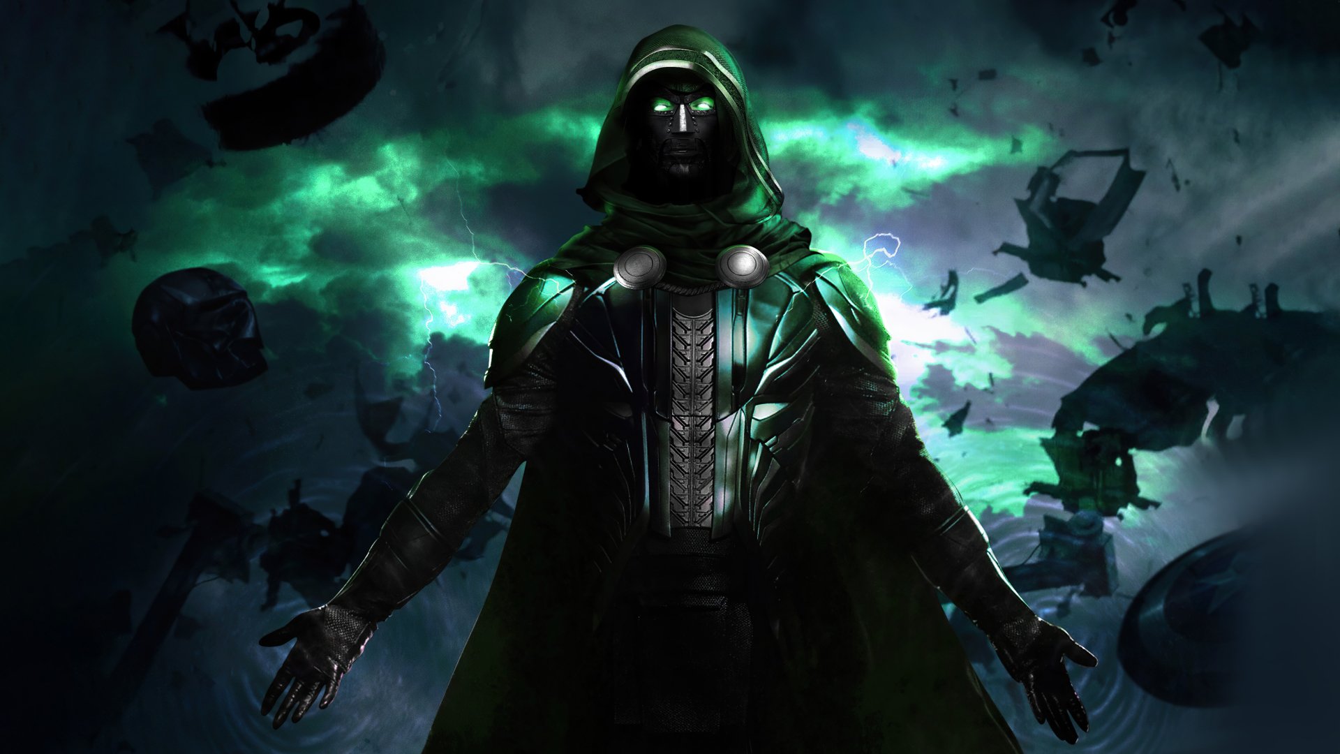 Download Comic Doctor Doom 4k Ultra HD Wallpaper by MizuriAU