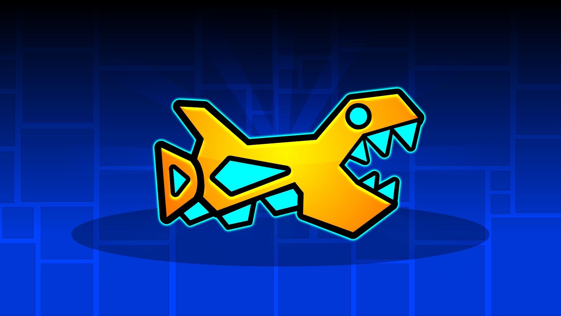 Geometry Dash Icon HD Wallpaper