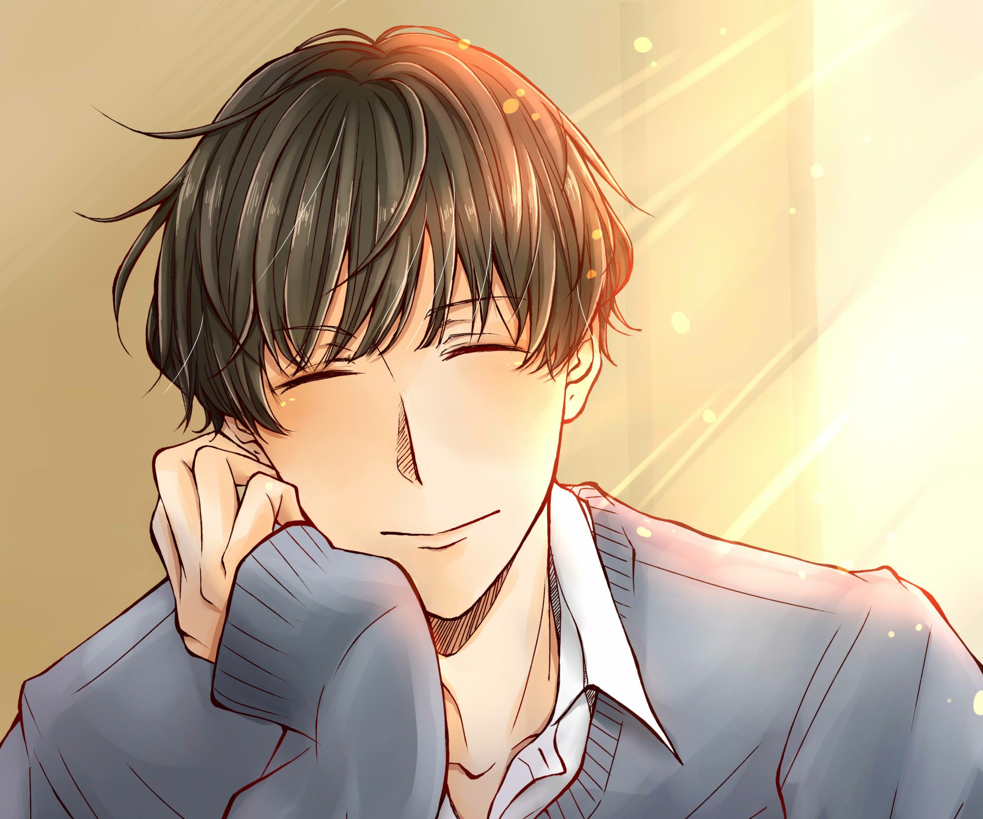 Download Masato Hanzawa Anime Sasaki And Miyano HD Wallpaper