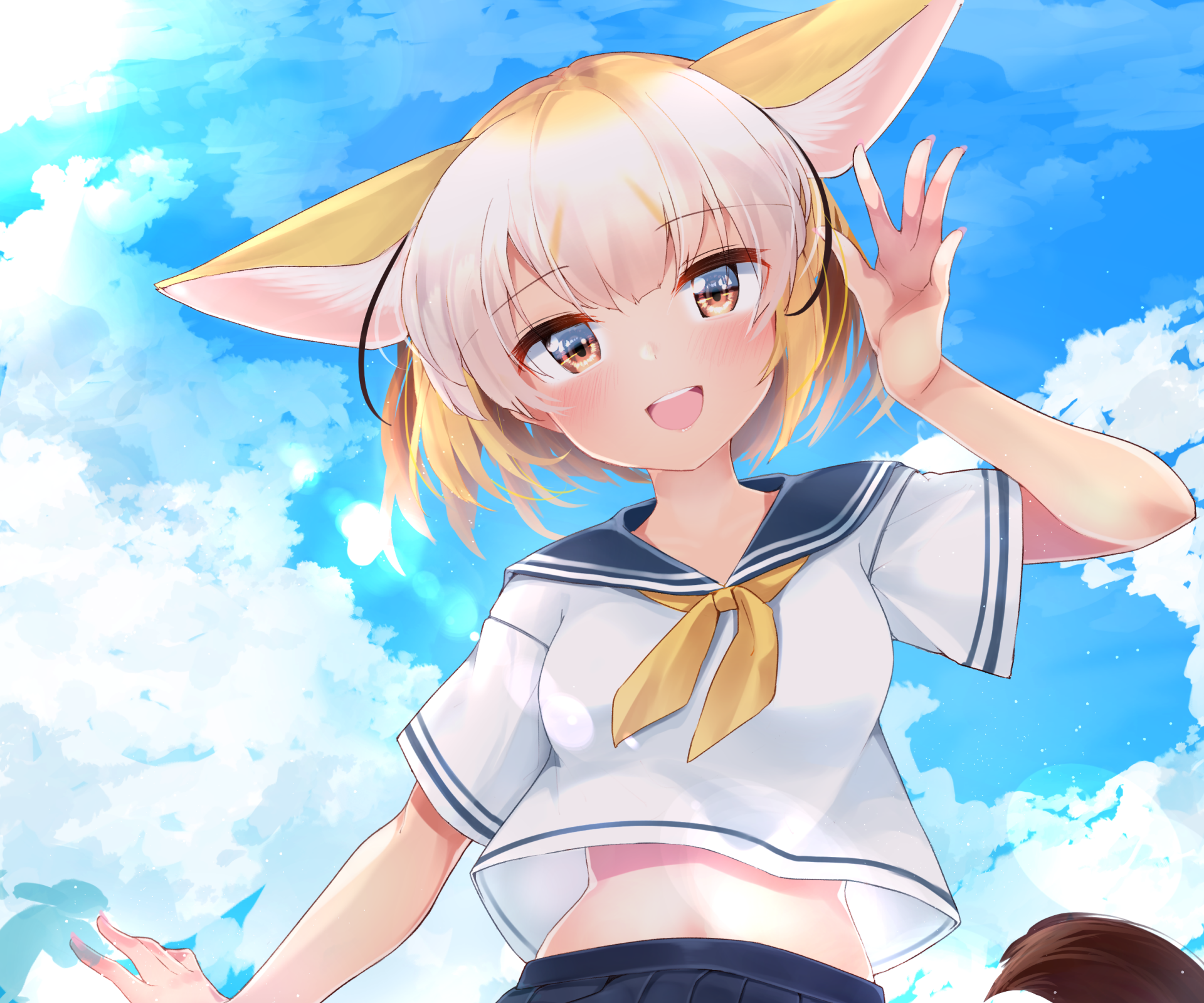 Download Fennec (Kemono Friends) Anime Kemono Friends HD Wallpaper