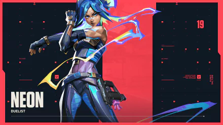 Neon (Valorant) - Desktop Wallpapers, Phone Wallpaper, PFP, Gifs, and More!