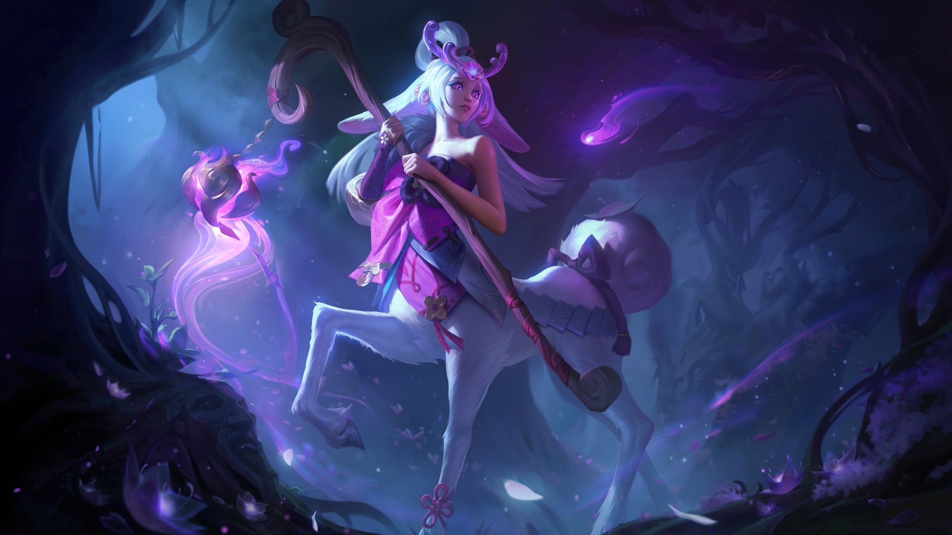 Download Lillia (League Of Legends) Video Game League Of Legends 8k Ultra HD Wallpaper