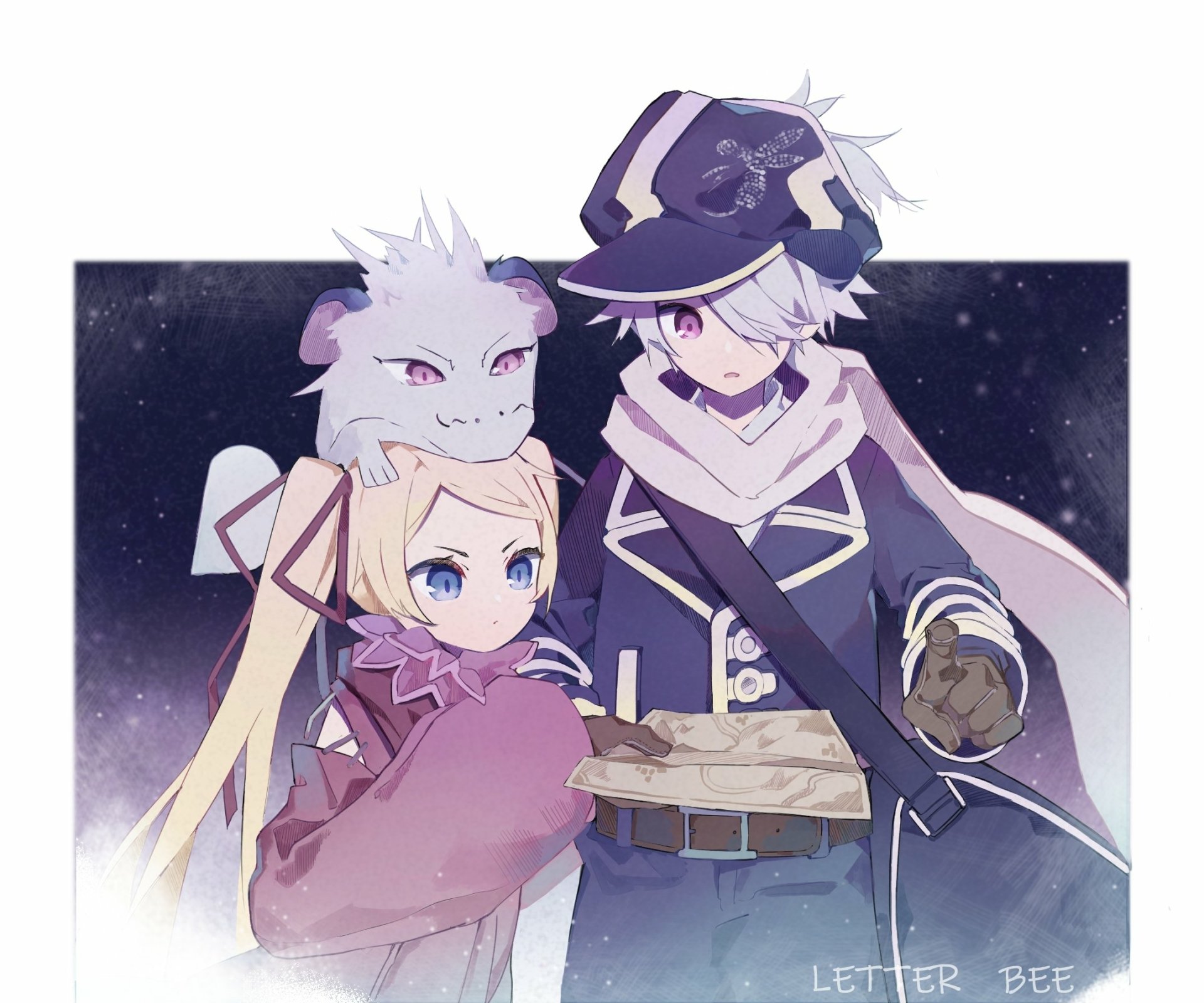 Download Niche (Tegami Bachi) Lag Seeing Anime Letter Bee HD Wallpaper