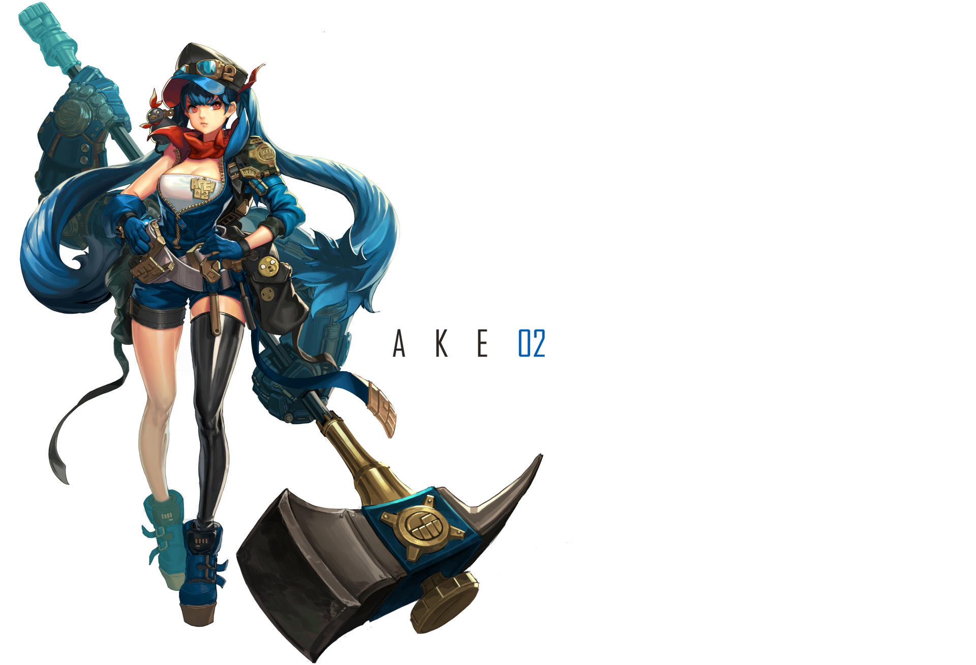 Download Fantasy Woman Warrior HD Wallpaper by Daeho Cha