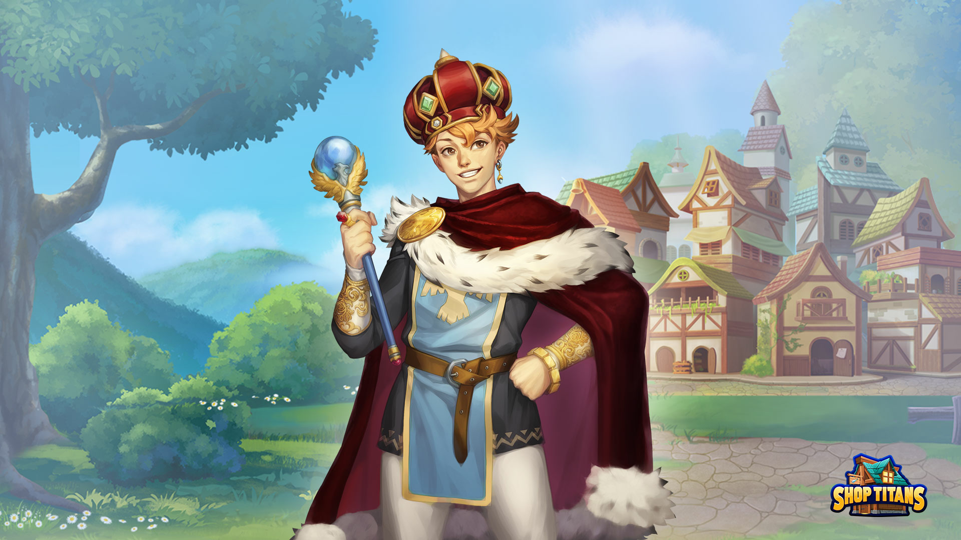 Download Video Game Shop Titans HD Wallpaper