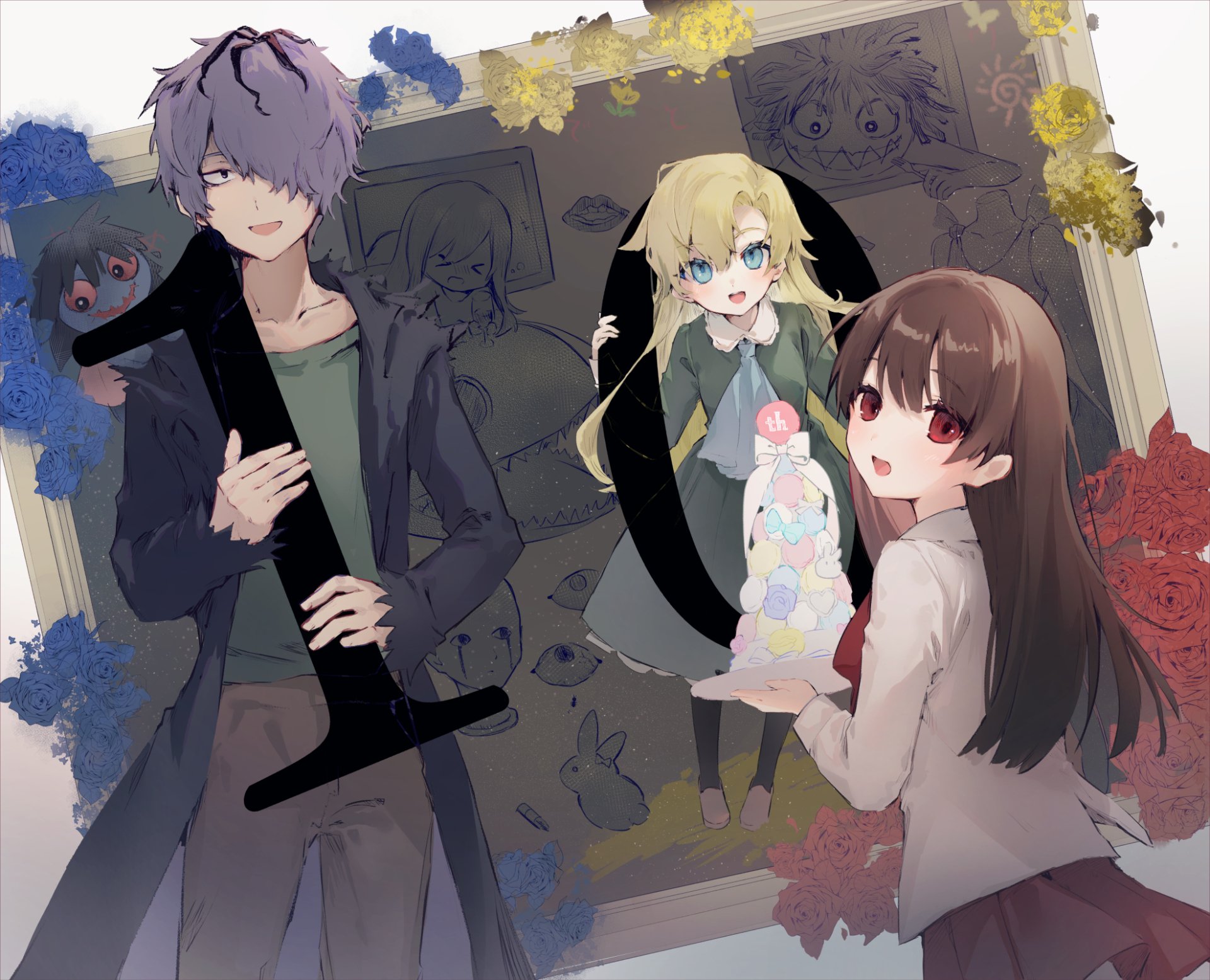 Download Garry (Ib) Mary (Ib) Ib (Character) Video Game Ib (2012) HD ...