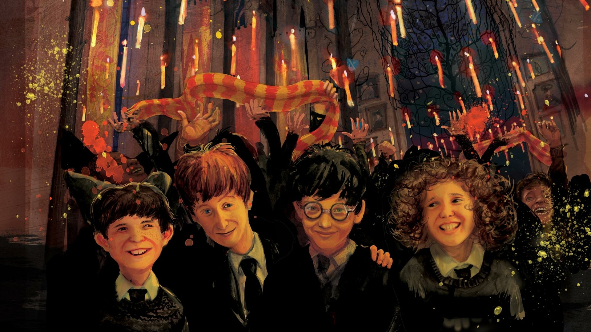 Download Hermione Granger Neville Longbottom Ron Weasley Harry Potter ...