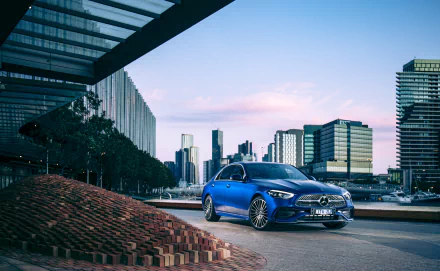 Mercedes-Benz C300 AMG Line - Desktop Wallpapers, Phone Wallpaper, PFP ...