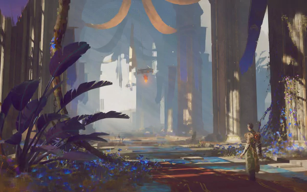 Download Video Game BABYLON'S FALL HD Wallpaper