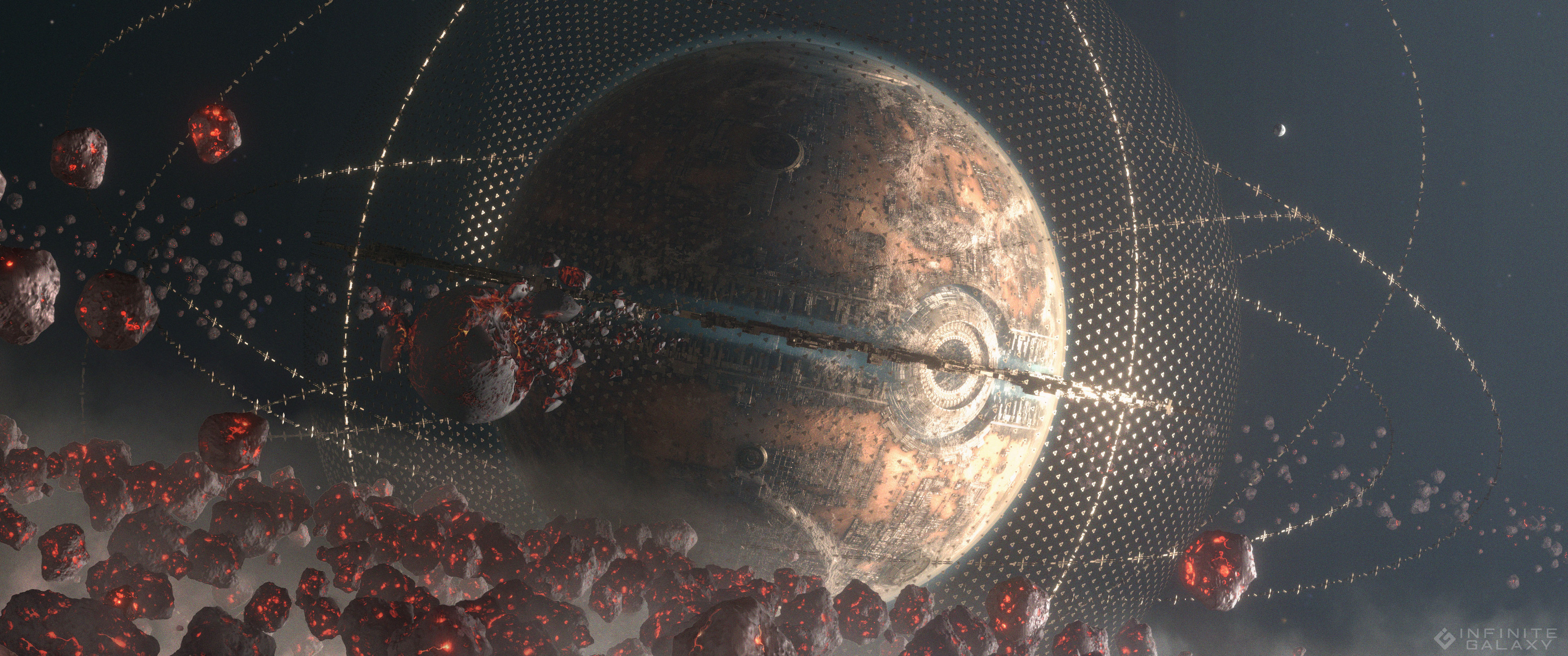 Download Sci Fi Structure HD Wallpaper by feng ge